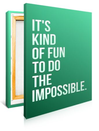 Impossible Print - Motivational Posters - Posters - PosterGen.com